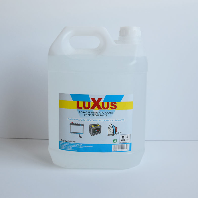 Distilled Water 4Ltr - AP Georgiades